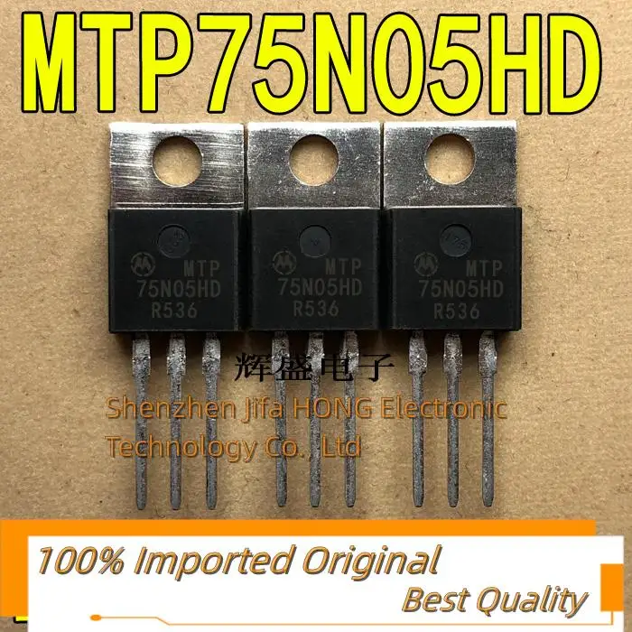 10PCS-Lot-MTP75N05HD-TO-220-N-Channel-75A-50V-MOSFET-Best-QualityReally ...