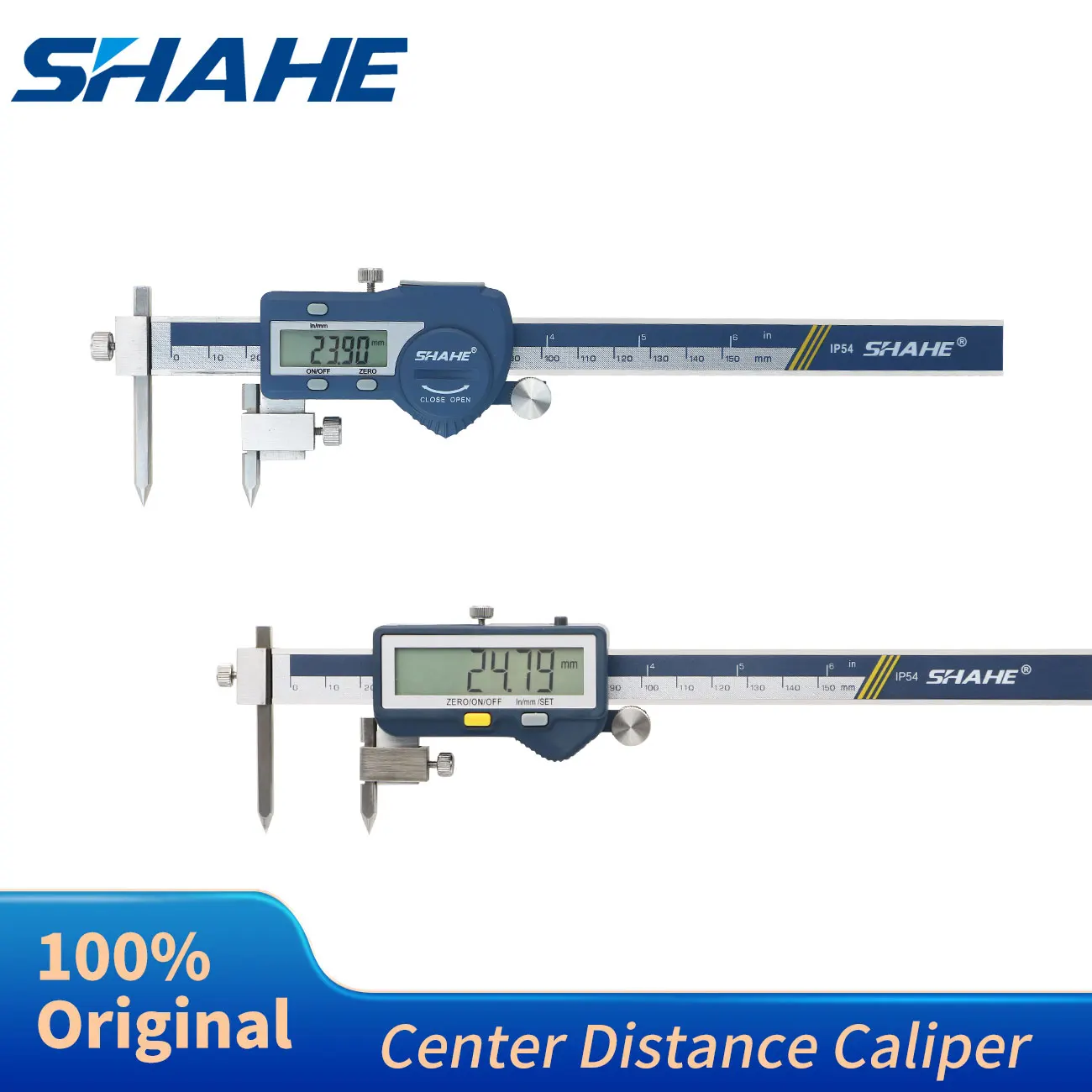 SHAHE 5-150/5-200/5-300mm Digital Center Distance Caliper Digital ...