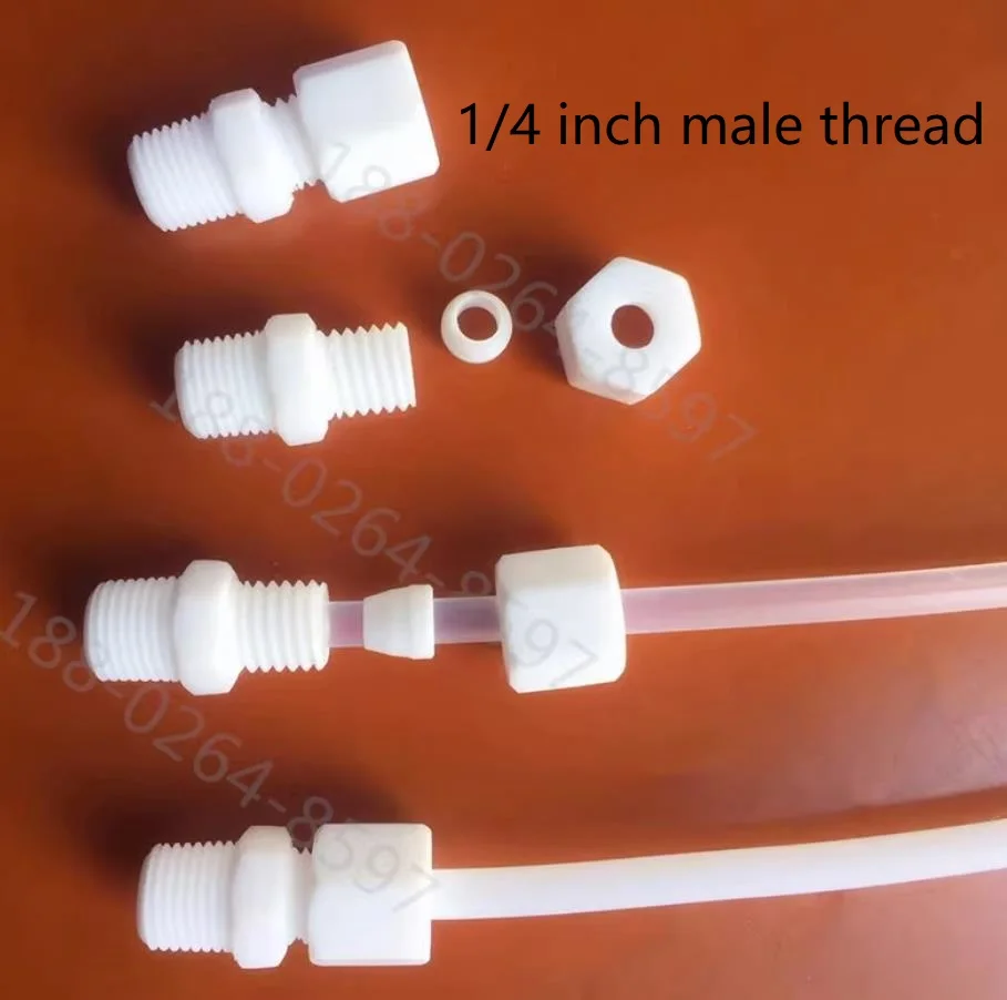 1-4-inci-ulir-laki-laki-polytef-lengan-pipa-union-PTFE-Ferrule-konektor ...