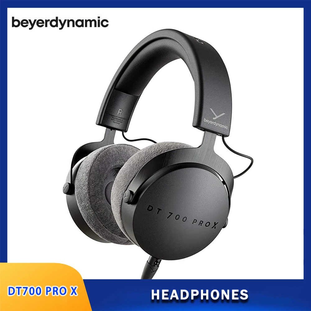 سماعات ستوديو بييرديناميكي dt700 DT 700 PRO X مغلقة من الخلف مزودة بخاصية Stellar.45 مراقبة ...