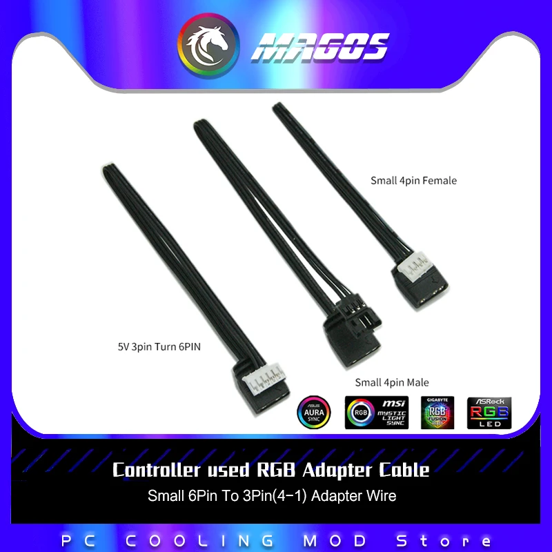 RGB-SYNC-Cable-Used-for-Lighting-Control-Box-5V-Small-6Pin-To-3Pin-4-1 ...