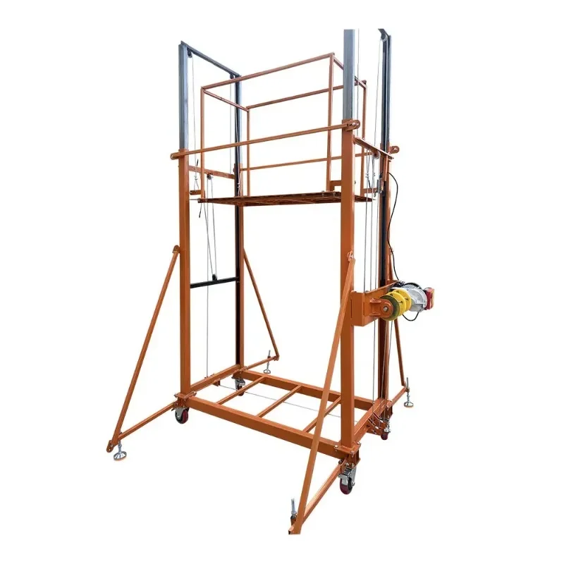 Height 2-10 meters Load bearing 500KG Remote control Portable Electric ...