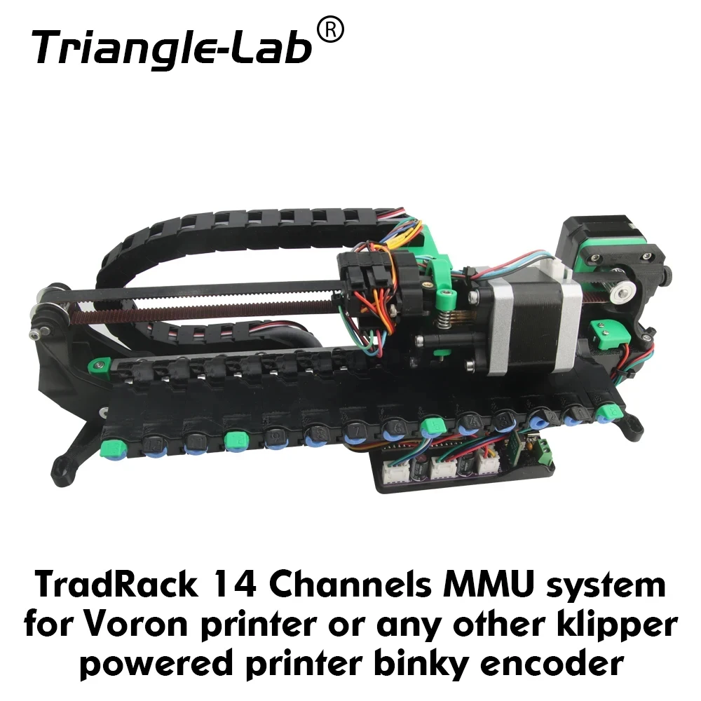 C-Trianglelab-TradRack-14-Channels-MMU-system-for-Voron-printer-or-any ...