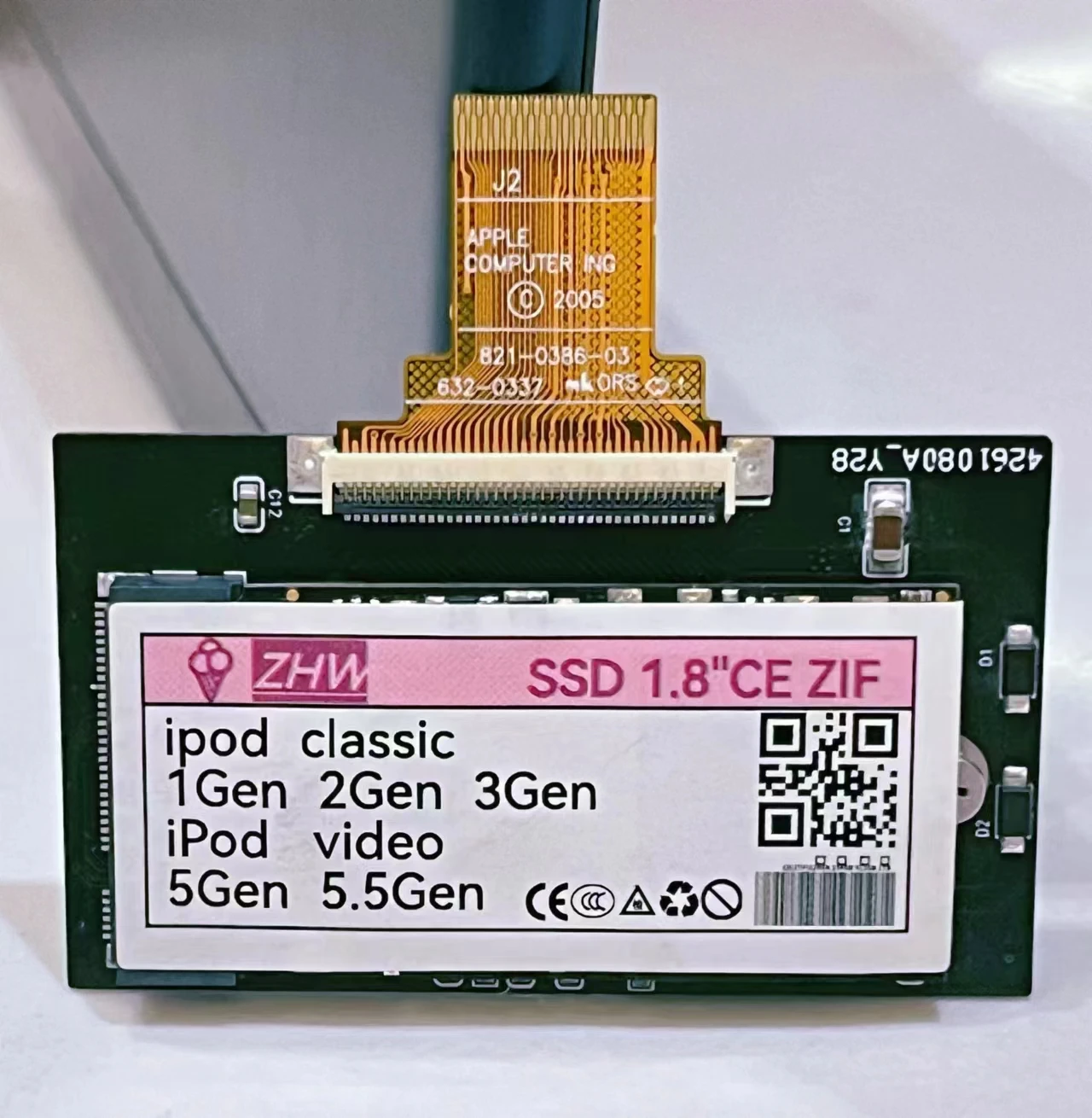 iPod-classic-iPod-video-SSD-Mechanical-Hard-Drive-TF-Adapter-CD-Adapter ...