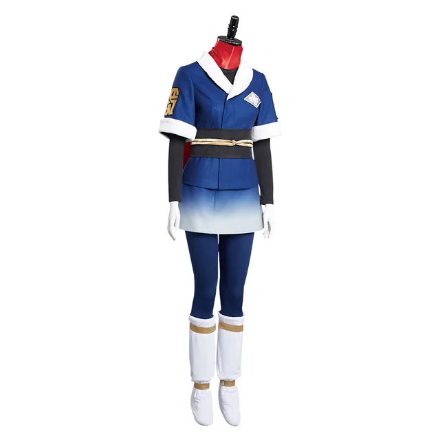 Game Pokemon Legends: Arceus Akari Cosplay Costume - AllCosplay.com