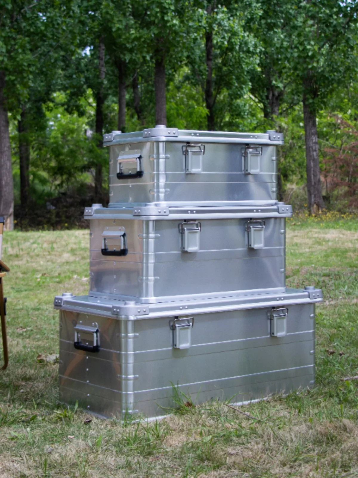 Outdoor Aluminum Magnesium Alloy Storage Box Vehicle Trunk Cam Storage ...
