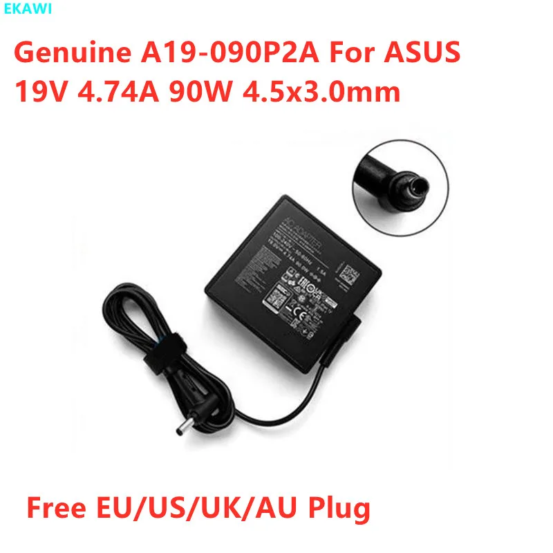 Genuine A19-090P2A 19V 4.74A 90W 4.5x3.0mm AC Adapter For - 티몬