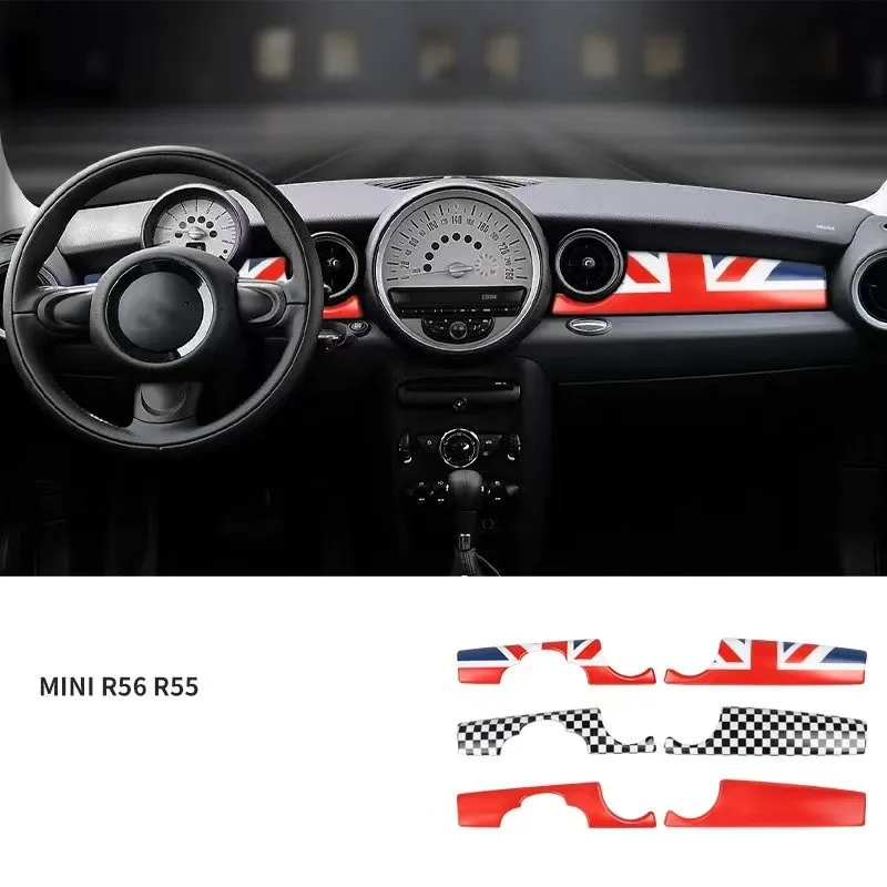 For-MINI-R55-R56-R57-R58-R59-Cooper-Car-Dashboard-Cover-Center-Control ...