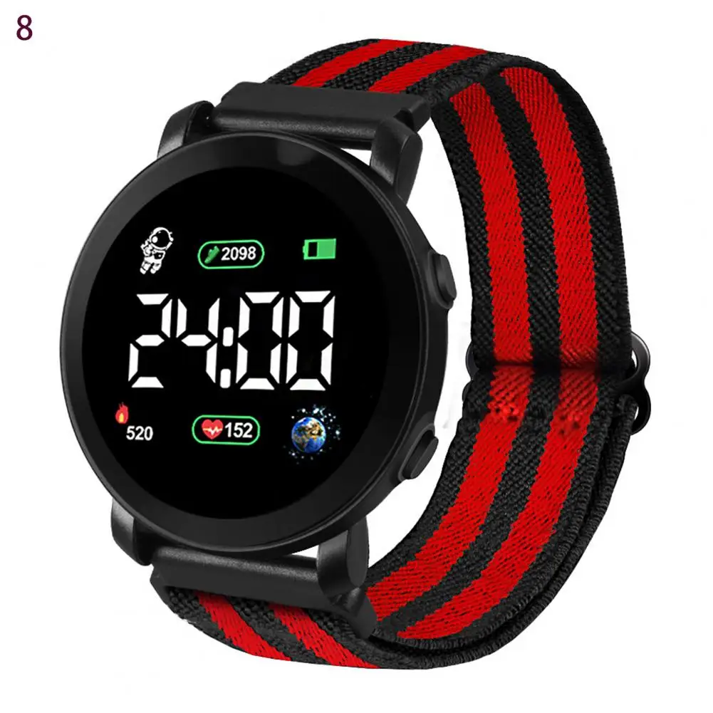 Exquisite Electronic Wrist Watch Luminous Unisex Student Digital Watch ...