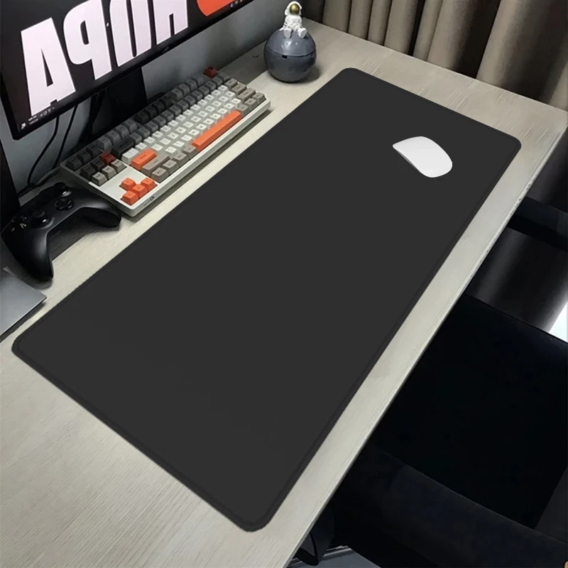 XXL Black Mouse Pad Gaming Mousepad Large Gamer Cabinet Carpet Stitched Edges PC Desk Mat keyboard pad Computer Gaming Accessory AliExpress