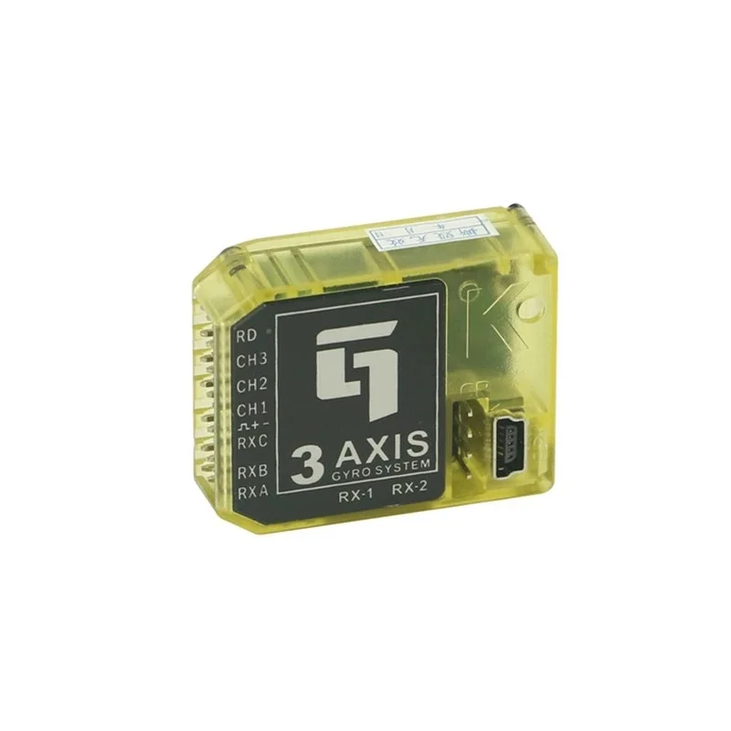 KBAR-Gyro-MINI-K-BAR-YELLOW-three-axis-gyroscope-3-Axis-Gyro-Flybar-For ...