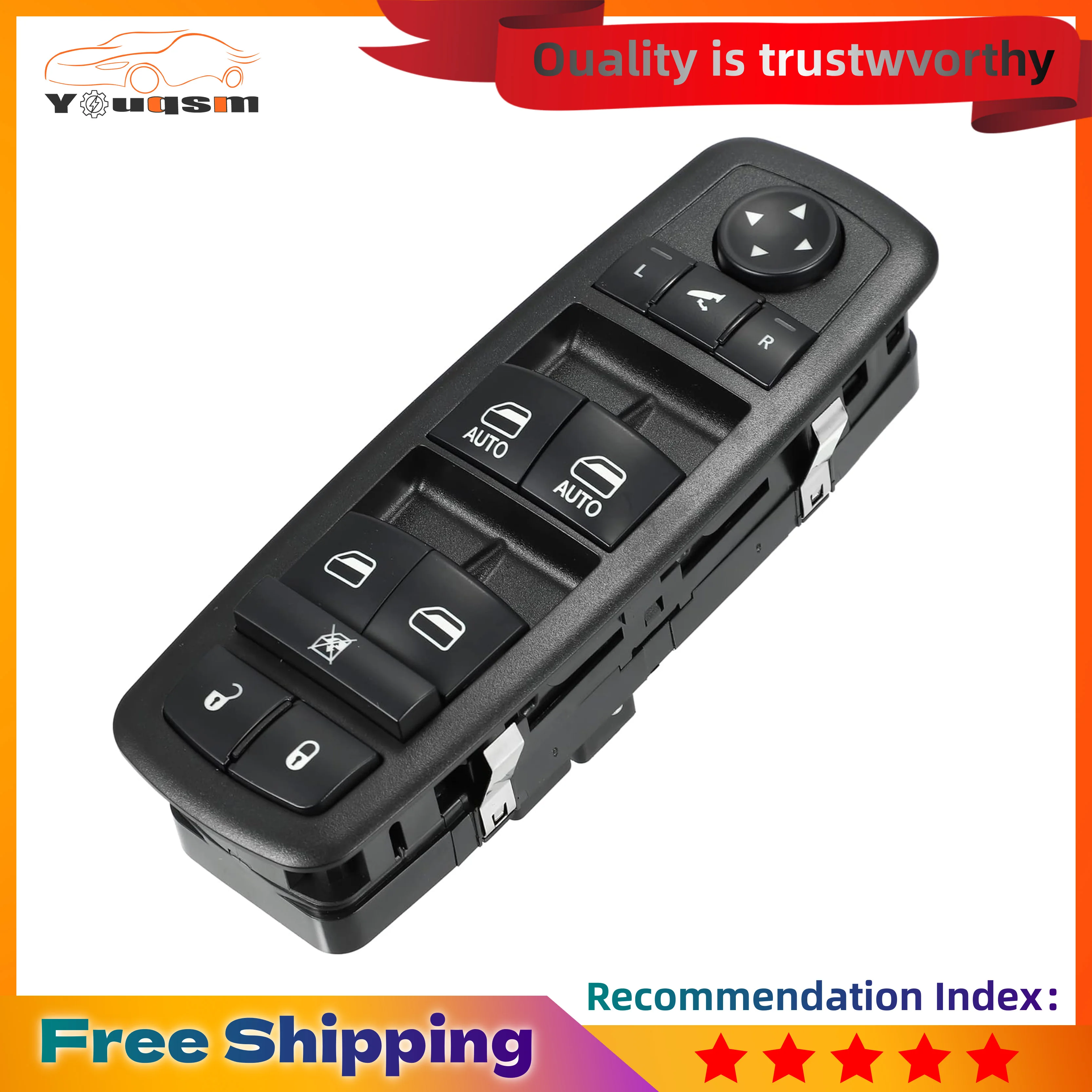 Front Left Driver Side Master Power Window Switch 11 Pin for Jeep ...
