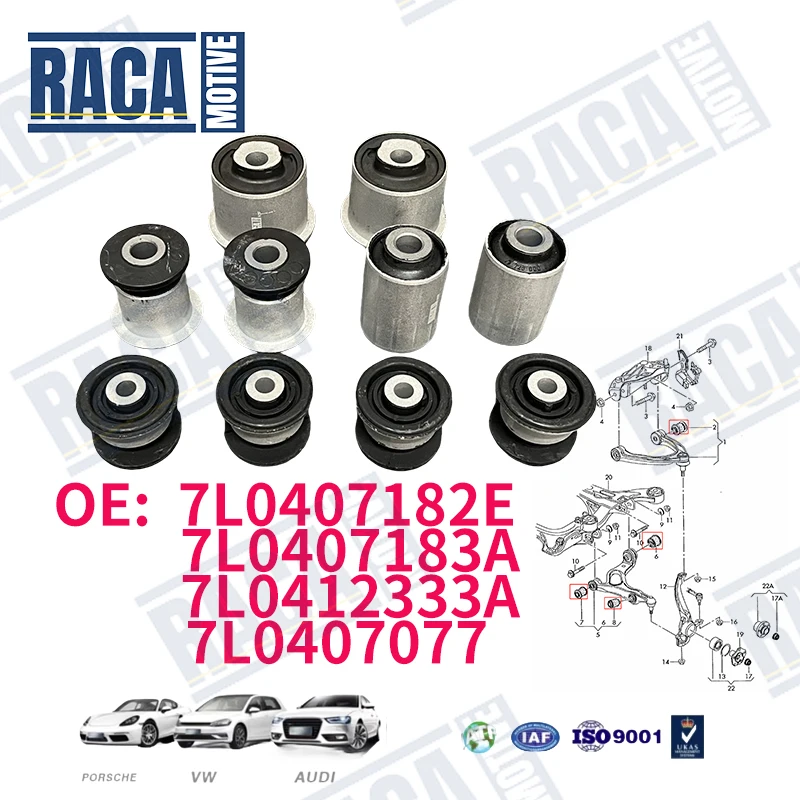 Kit de Bujes para Brazo de Control de Suspensión 92A para VW Touareg ...