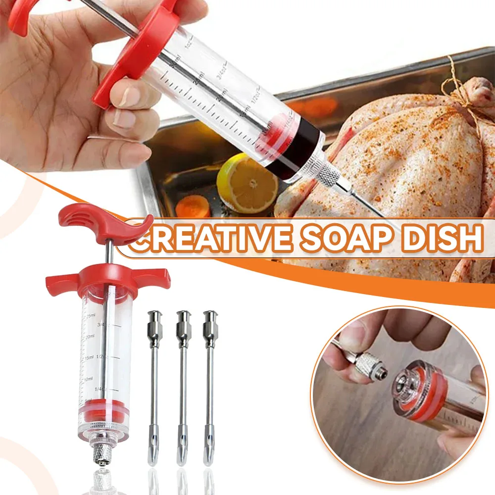 BBQ-Meat-Syringe-Marinade-Syringe-Pork-Steak-Bolognese-Sauce-Syringe ...