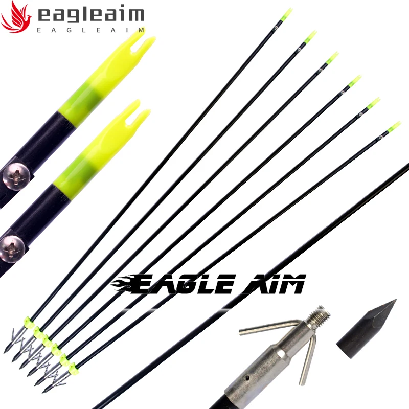 3PCS-Lot-Bowfishing-Arrows-34inch-8MM-Bow-Fishing-Hunting-Archery ...