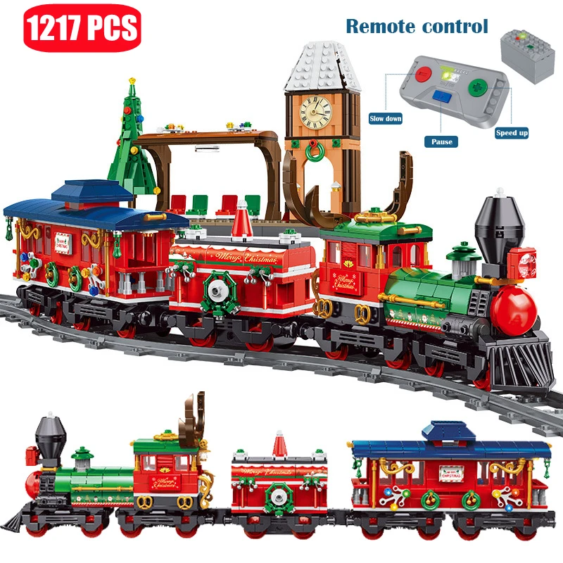 Lego Winter Village Train