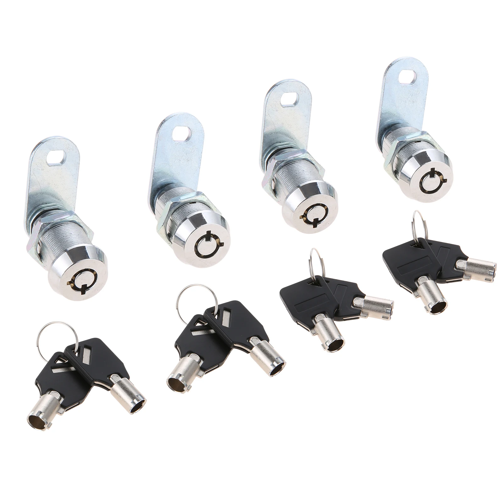 4-Sets-Tubular-Cam-Lock-RV-Doors-Mailbox-Cupboard-Cabinet-Lock-Keyed ...