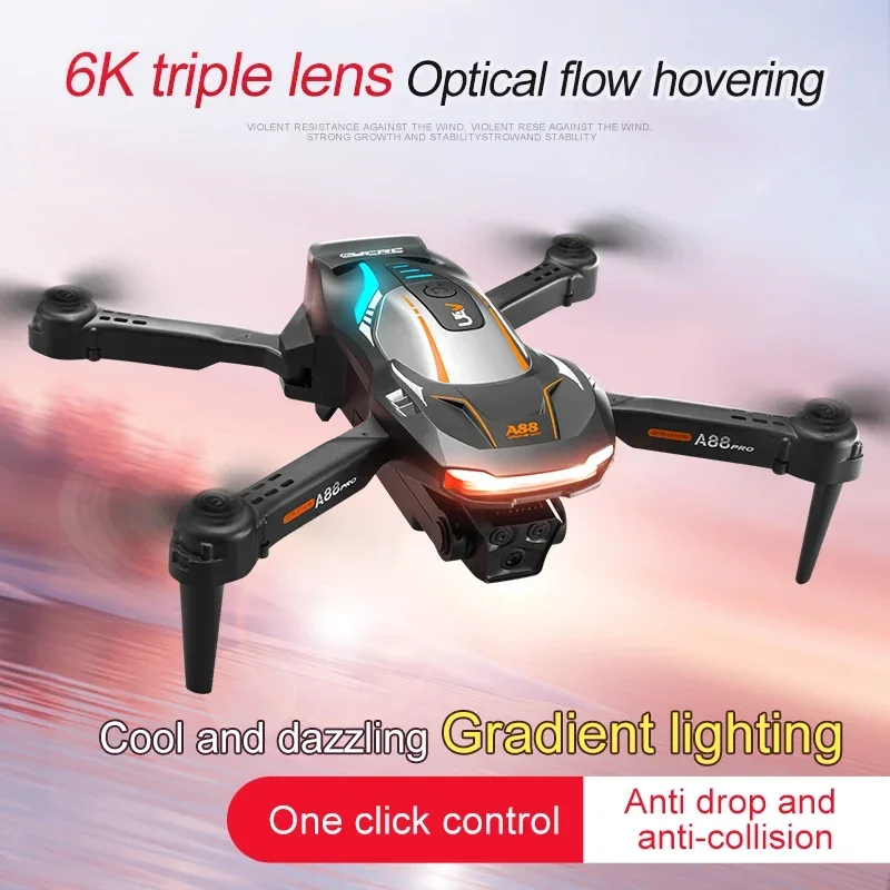 A88-RC-Drone-8K-Professinal-With-Wide-Angle-Dual-HD-Camera-Foldable-RC ...