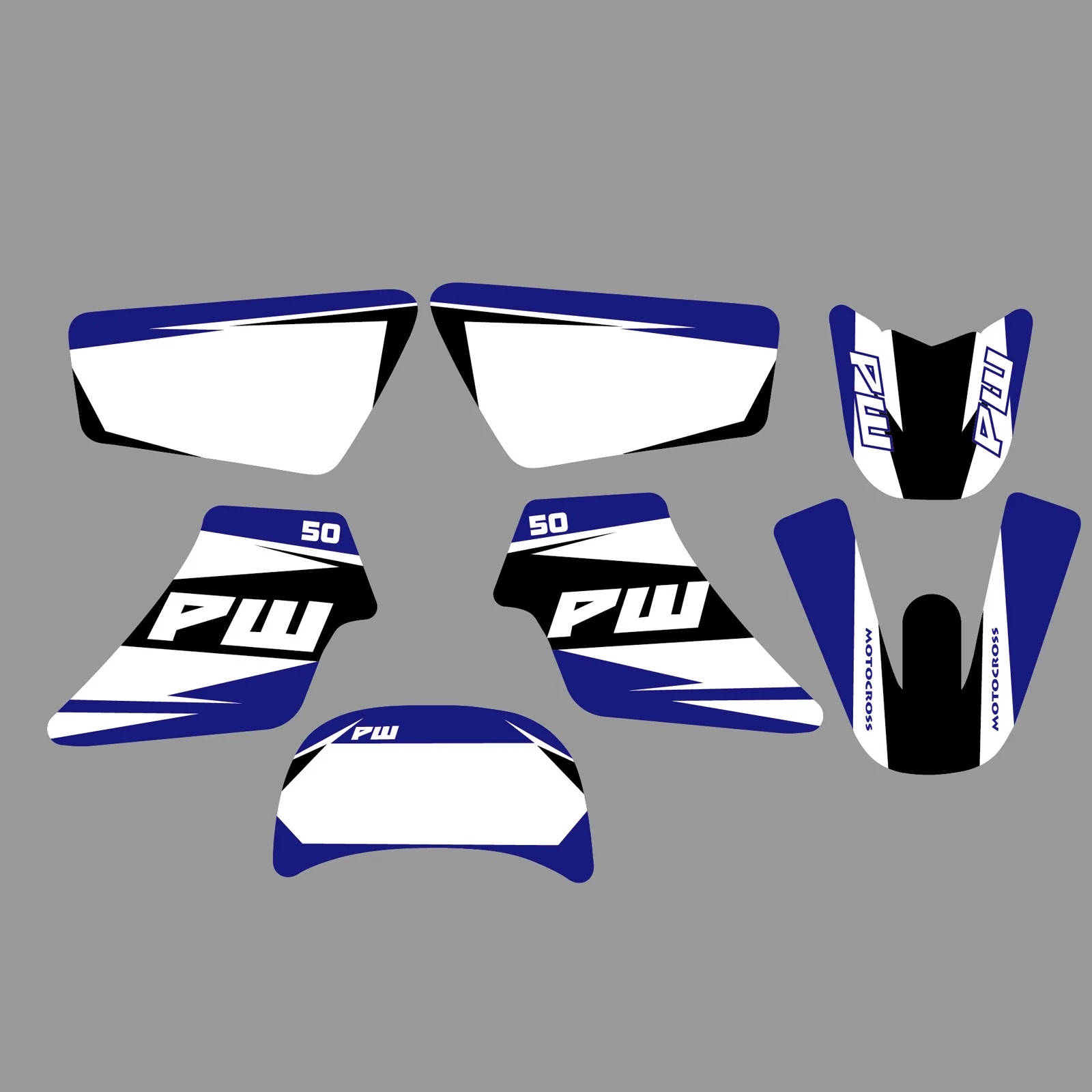 New-Style-Graphics-Backgrounds-Decals-Stickers-for-Yamaha-PW50-PW-50 ...