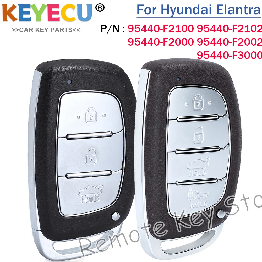 95440-F2000 F2002 95440-F3000 95440-F2100 95440-F2102 Smart Prox Remote ...