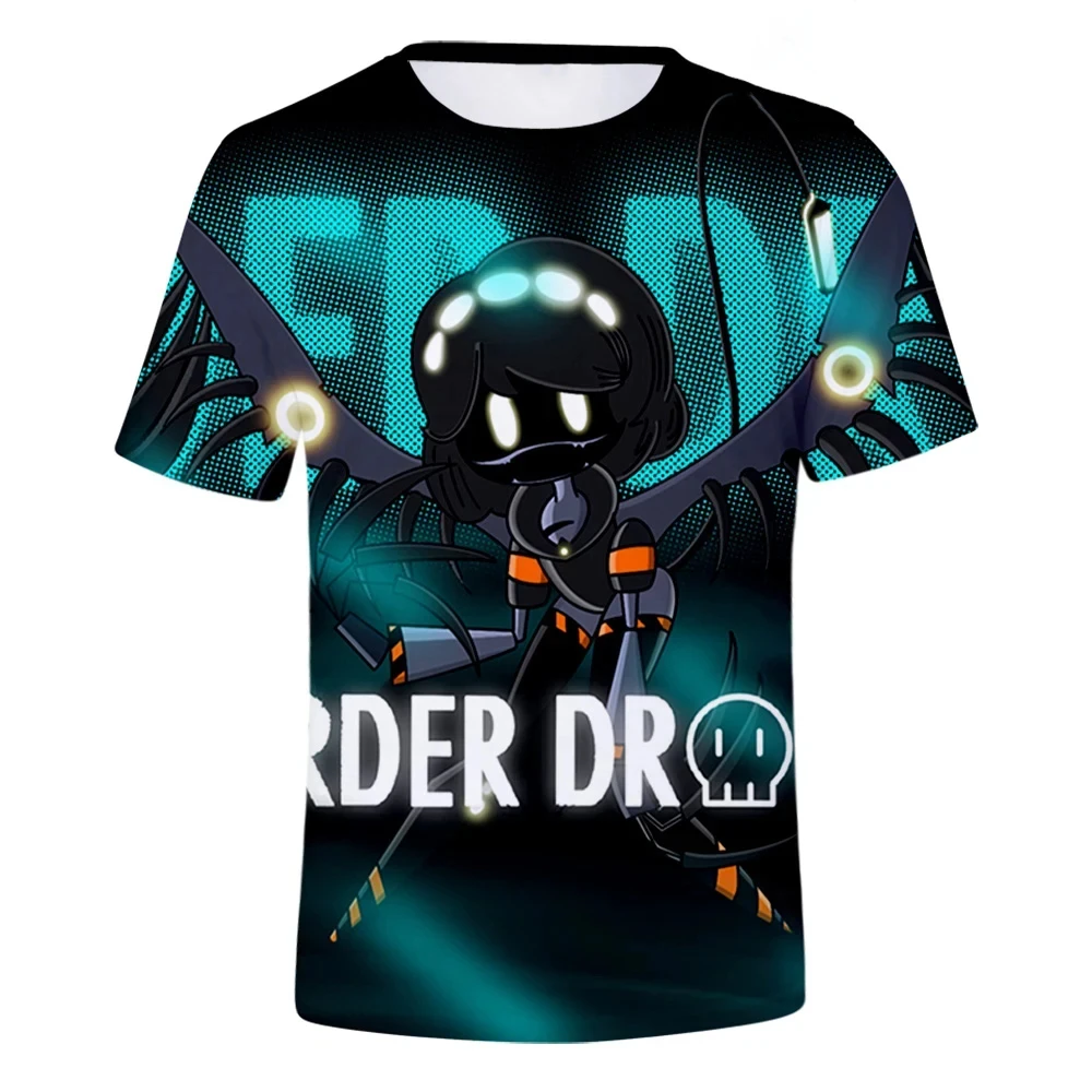 Summer Anime Murder Drones T-Shirts 3D Print Streetwear Men Women ...