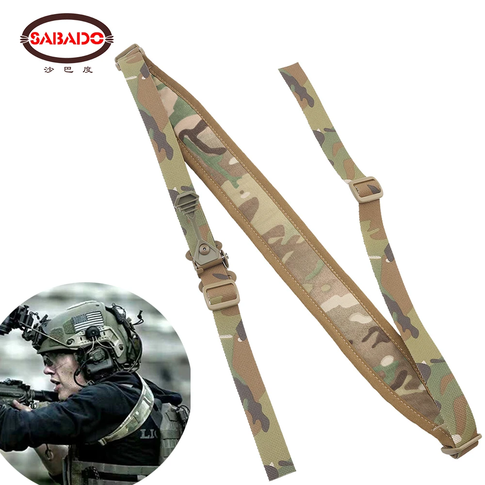 Tactical-2-Point-Pull-Tab-Slingster-Modular-Pad-Strap-Adjustable-Padded ...