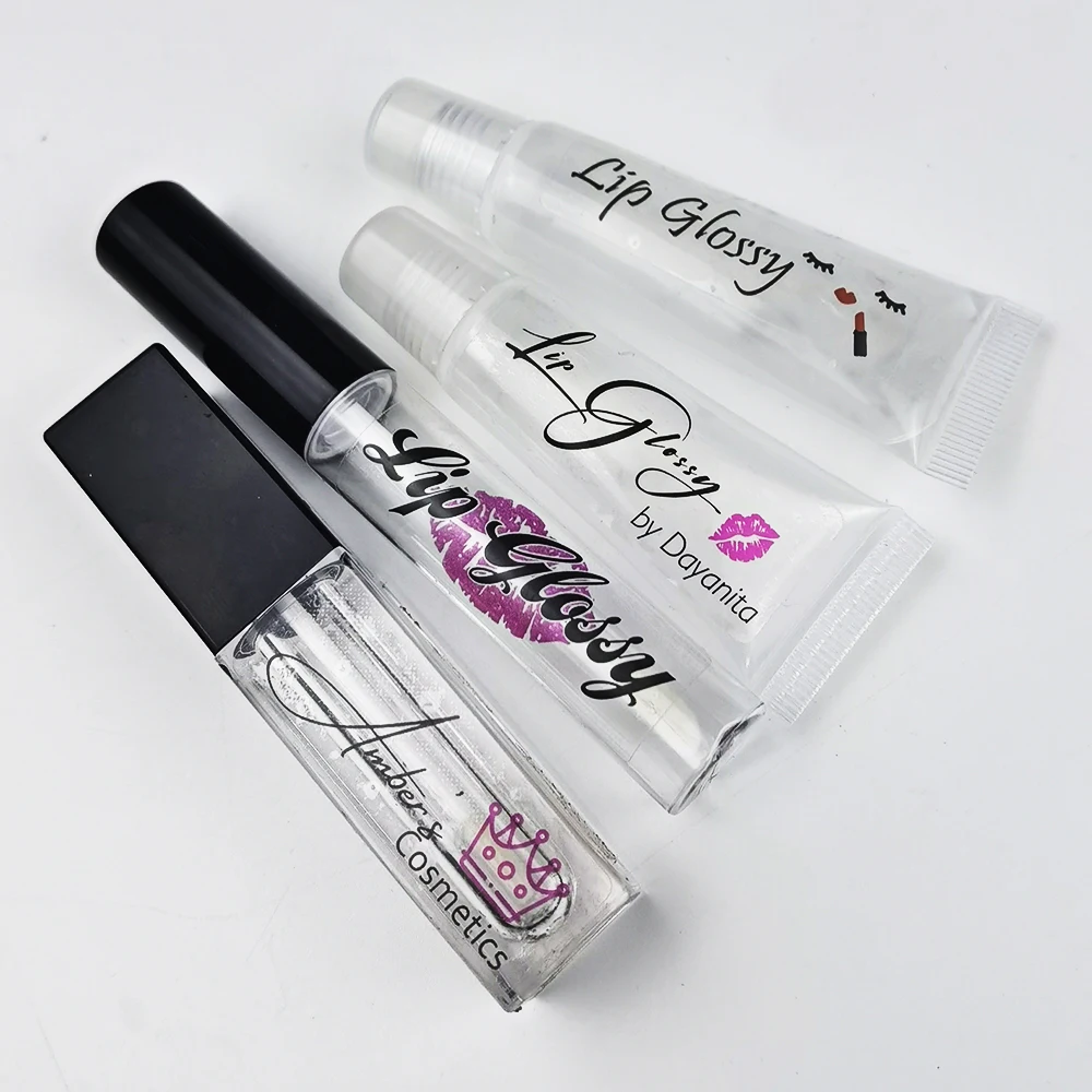 Free-Shipping-Custom-Logo-Lipgloss-Transparent-Stickers-Personalized ...