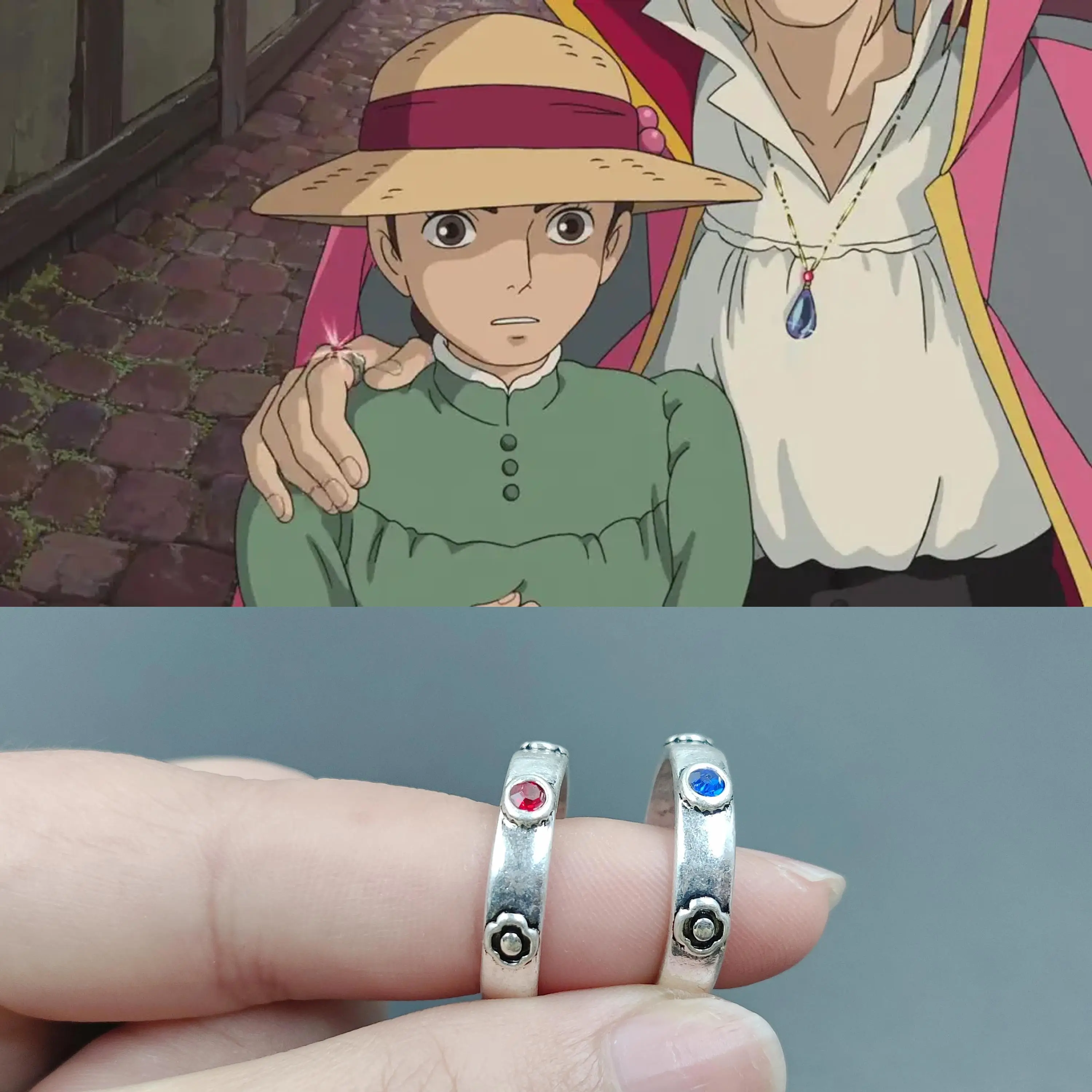 Anime-Howl-s-Moving-Castle-Cosplay-Ring-Hayao-Miyazaki-Sophie-Howl ...