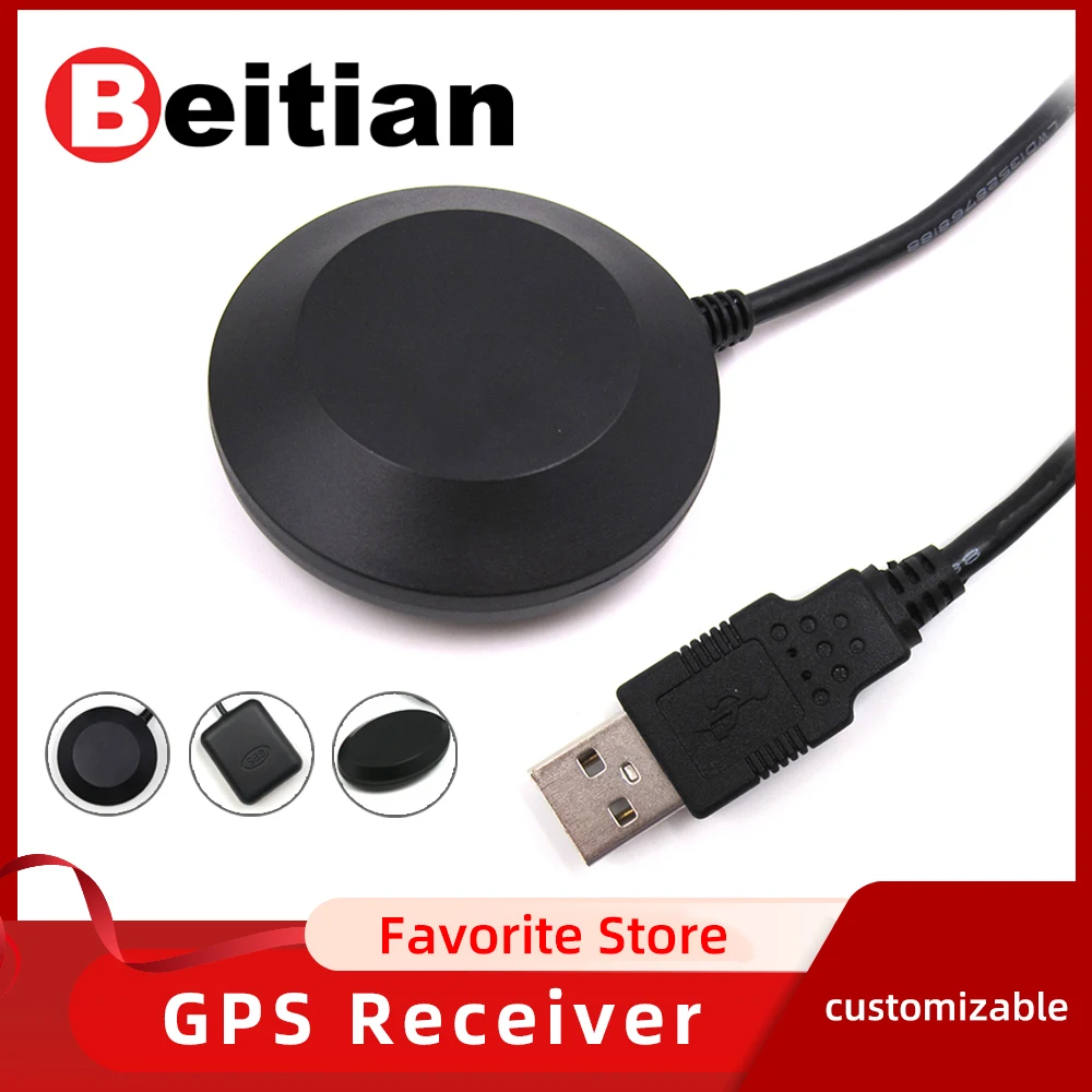 Beitian UBX G7 M8 M9 M10 USB GNSS GPS antenna module receiver BS-708 ...