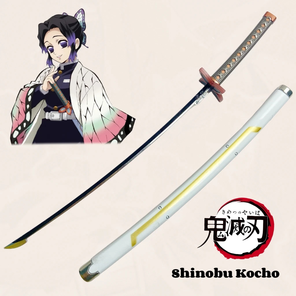 Demon Slayer Kochou Shinobu Metal Katana 9.3 Polegadas
