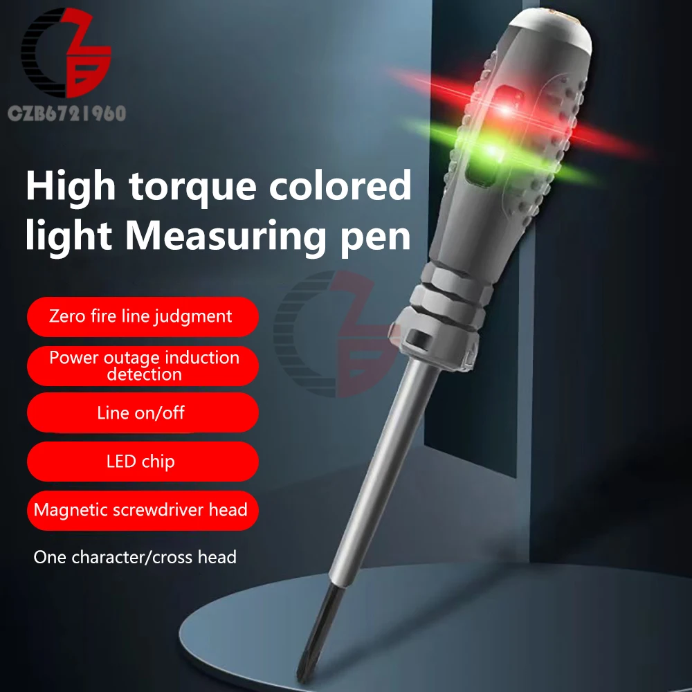 12-220V-Digital-Voltage-Tester-Pen-AC-Non-contact-Induction-Test-Pencil ...