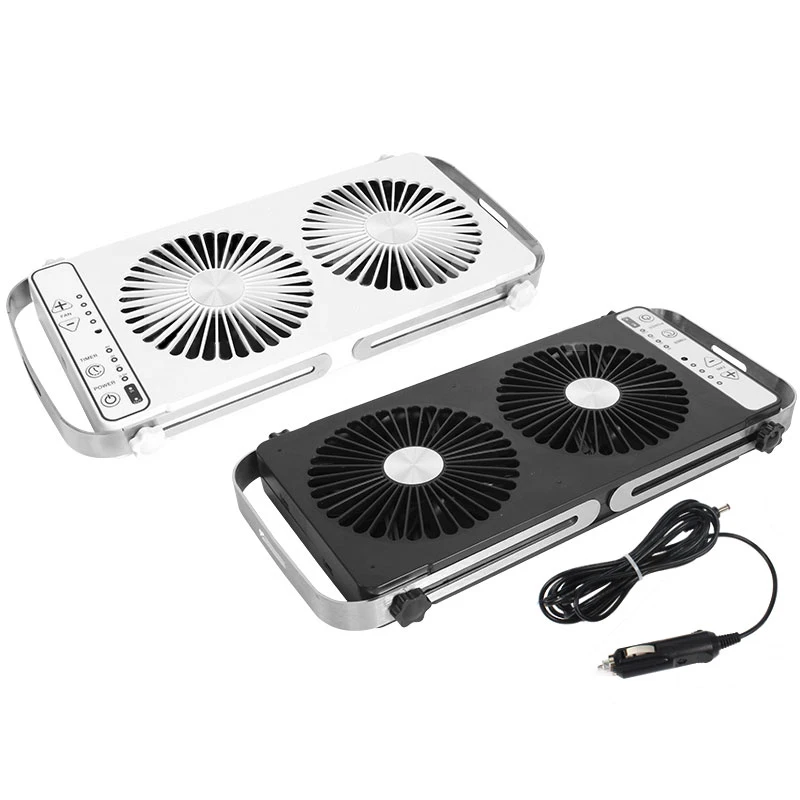RV-12V-Movable-Portable-Silent-Car-Window-Fan-Ventilation-With-Double ...