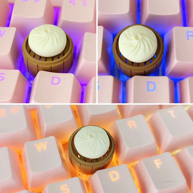 Kawaii Keys Caps Creative Stereo Custom Gamer Mechanical Keyboard ...