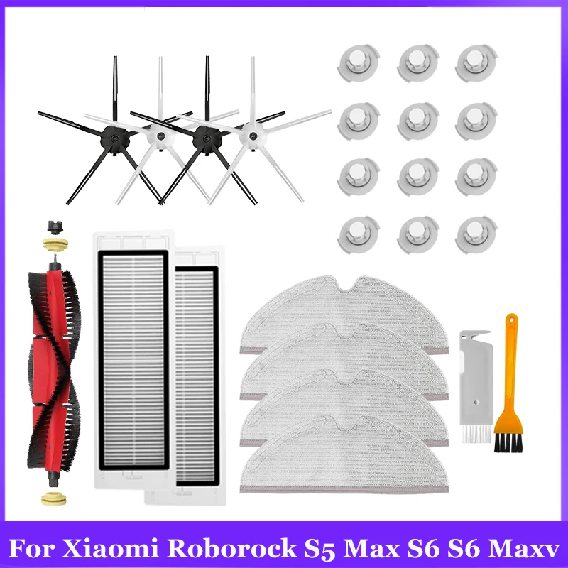 For Xiaomi Roborock S5 Max S6 S6 Maxv Vacuum Cleaner Replacement Kit ...