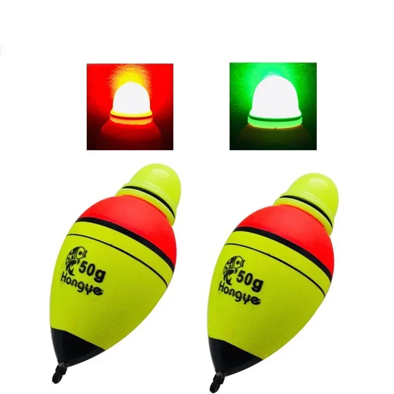 2-4Pcs-30-40-50-60-70-80g-100g-EVA-Luminous-Fishing-Night-Float-Light ...