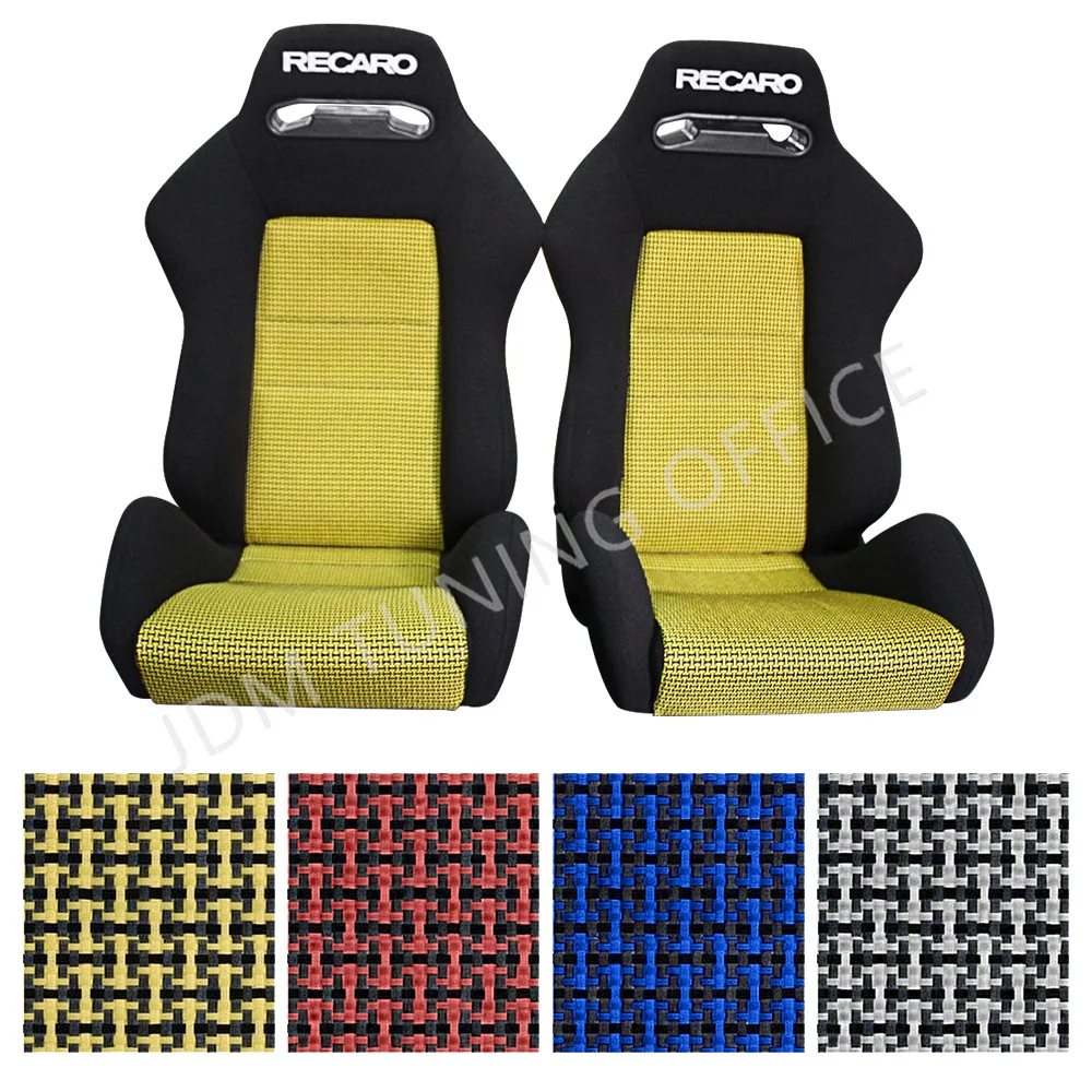 Yellow-Kevlar-Fabric-Used-For-Door-Panels-RECARO-Seat-Grid-Pattern-1X1 ...