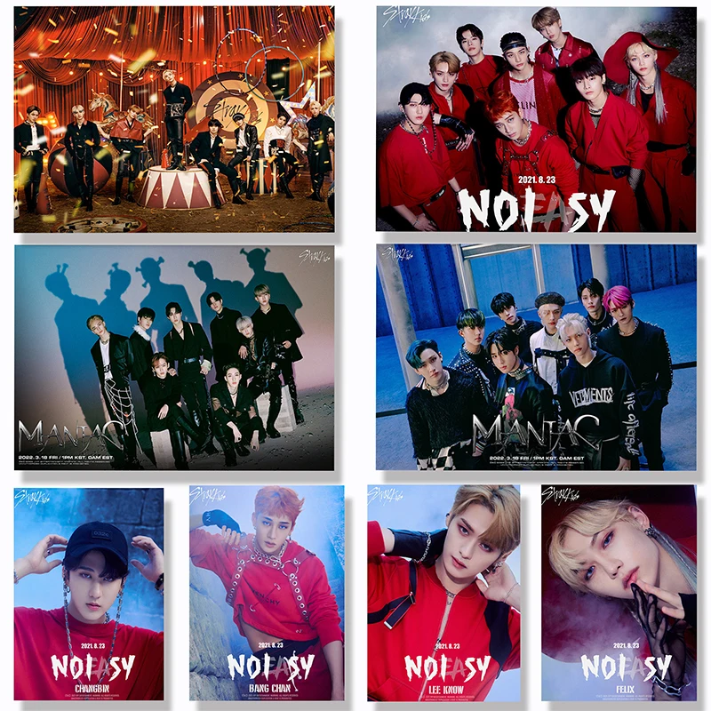 Kpop-Stray-Kids-Posters-Korean-Boys-Group-2nd-Mini-Music-Album-Cover ...