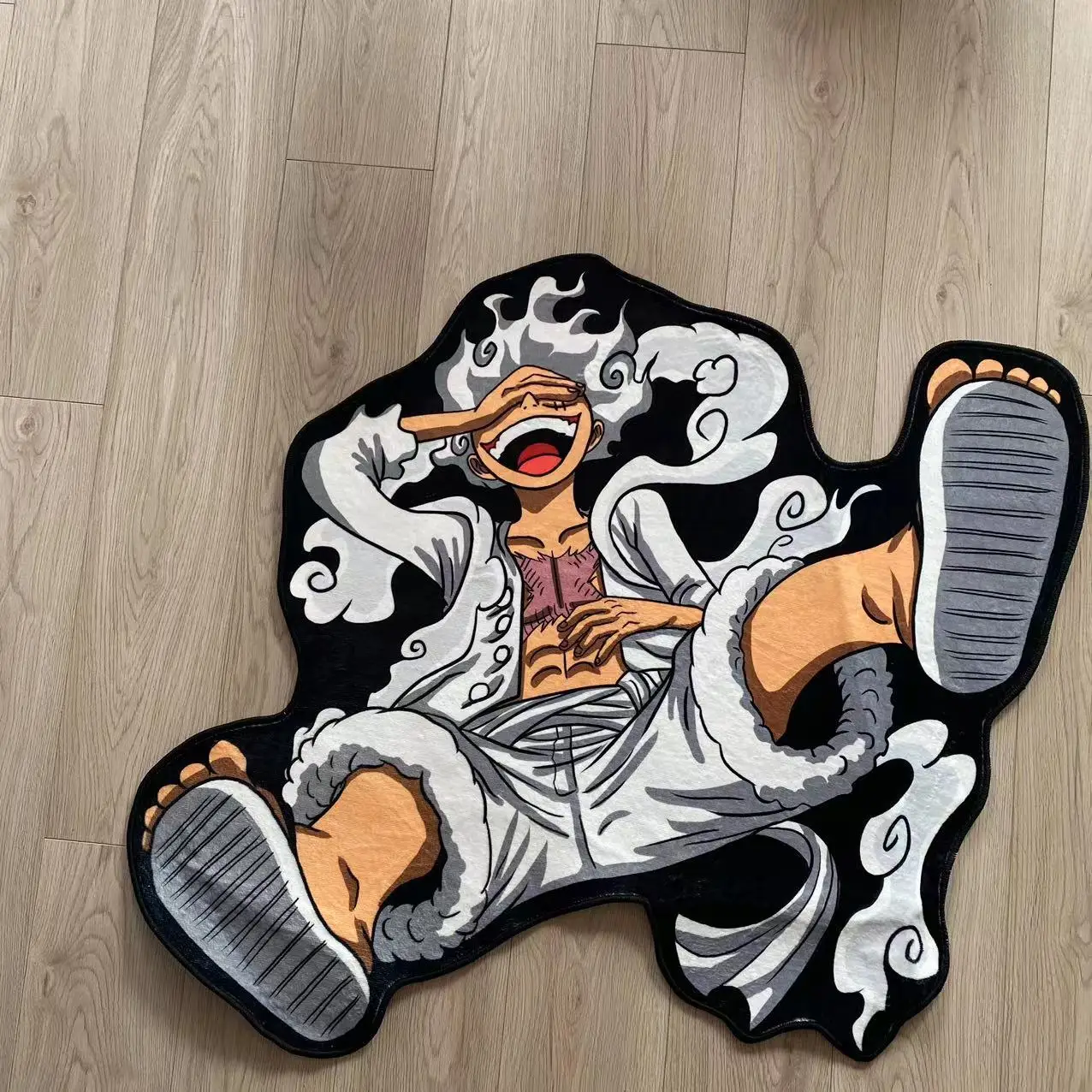 One-PIECE-Luffy-Gear-5-Shaped-Anime-Room-Manga-Cartoon-Irregular-Rug ...