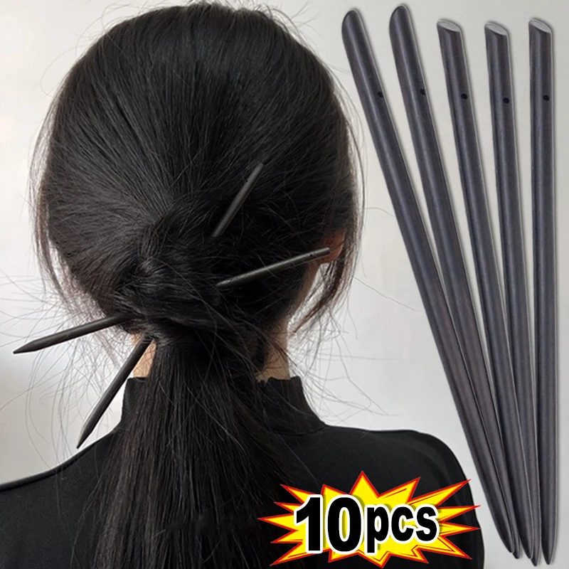 Vintage-Wooden-Hair-Sticks-Hairpins-Chignon-Hairpin-Artist-Updo-Insert ...