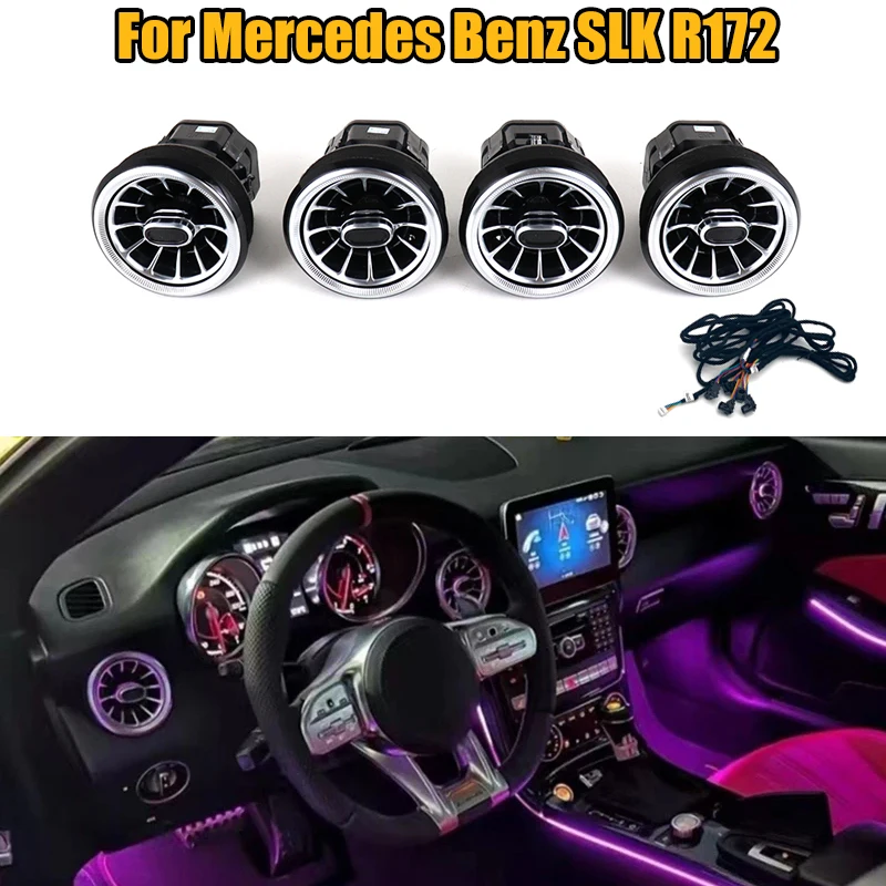 For-Mercedes-Benz-SLK-R172-Car-LED-Front-Dashboard-AC-Air-Condition ...