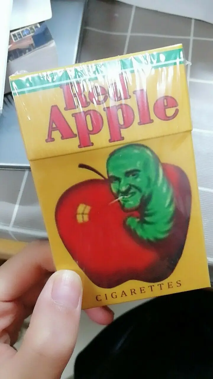 Red Apple Cigarette Logo