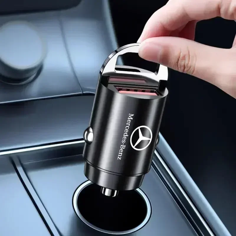 Car Fast Charger USB Type-C Ports Power Adapter Accessories For ...