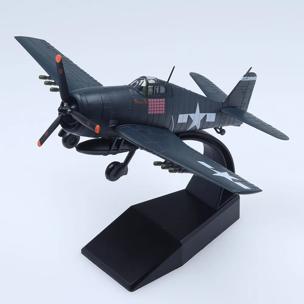 1/72 Scale F6F Hellcat Die-cast Aircraft Plane Metal Model for Gift ...