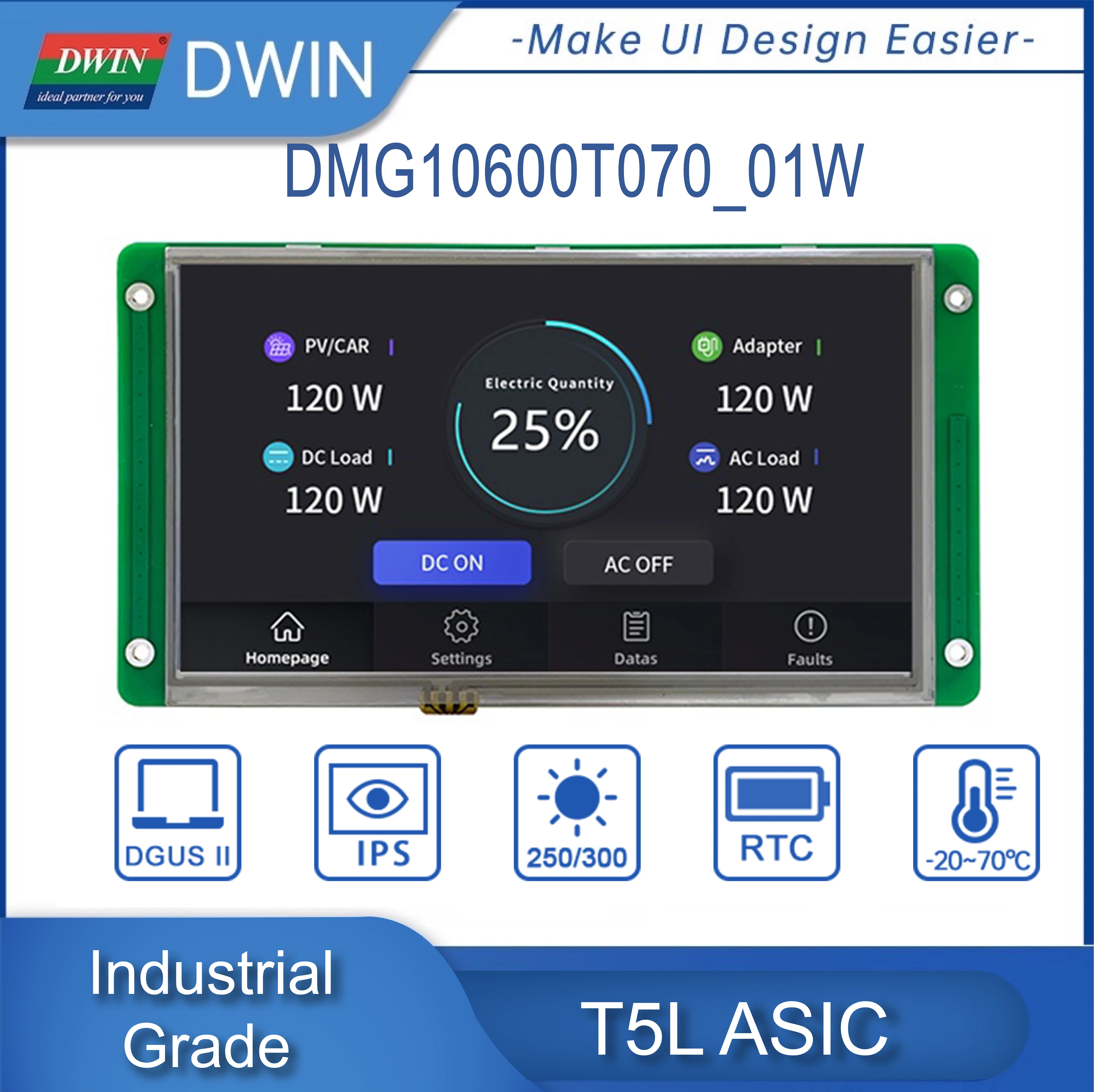 DWIN-7inch-300-700nit-1024-600-IPS-HMI-Touch-Display-LCD-Module ...
