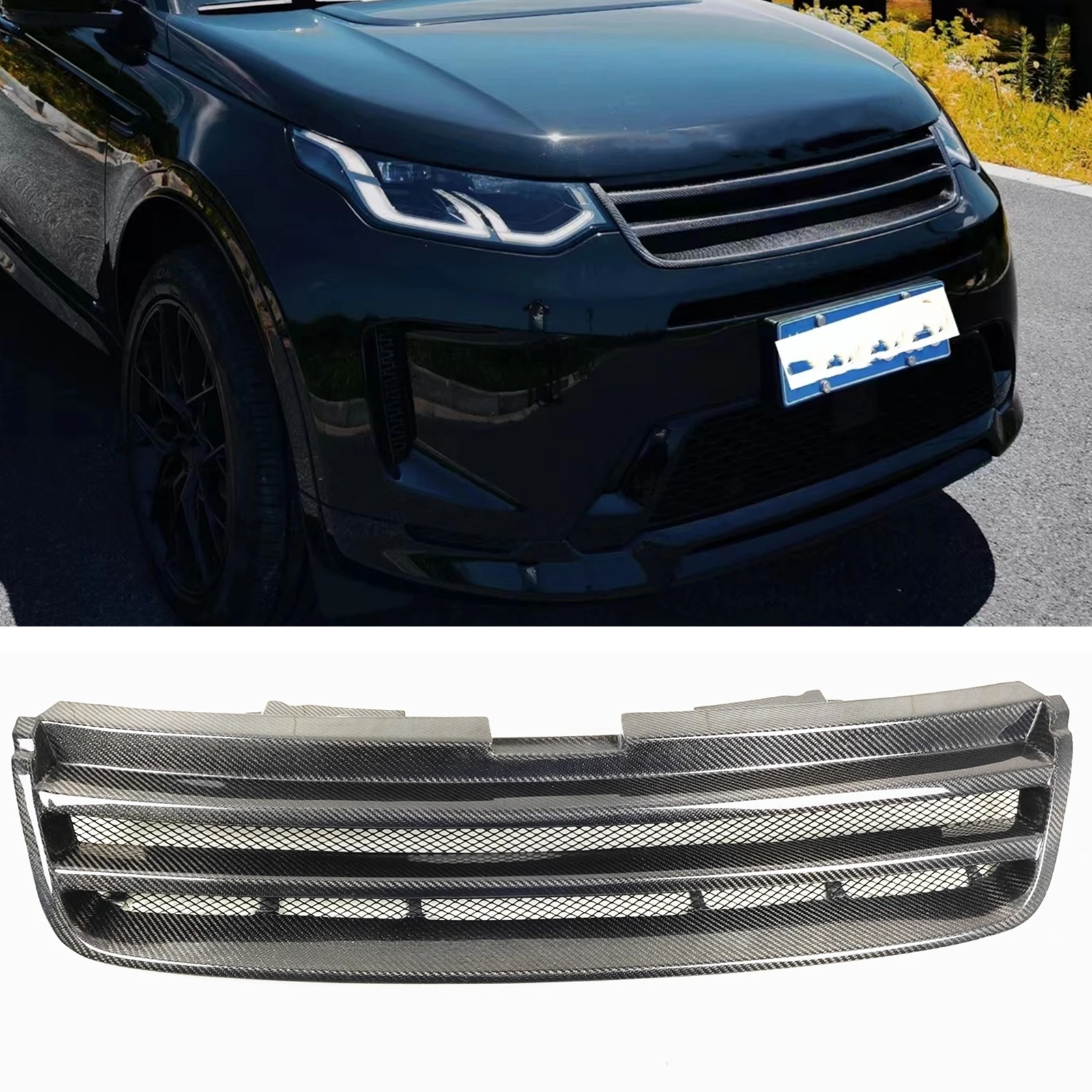 Front Grille Racing Grills For Land Rover Discovery Sport 2020-2022 ...