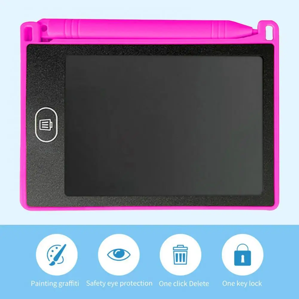 4.4 Inch Lcd Drawing Board Waterproof Fluent Lcd Writing Tablet ...