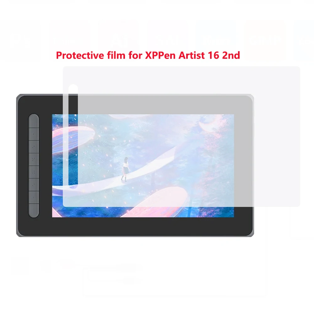 Protective Film for XPPen Artist Series Pen Display 16 2nd Gen, Screen ...