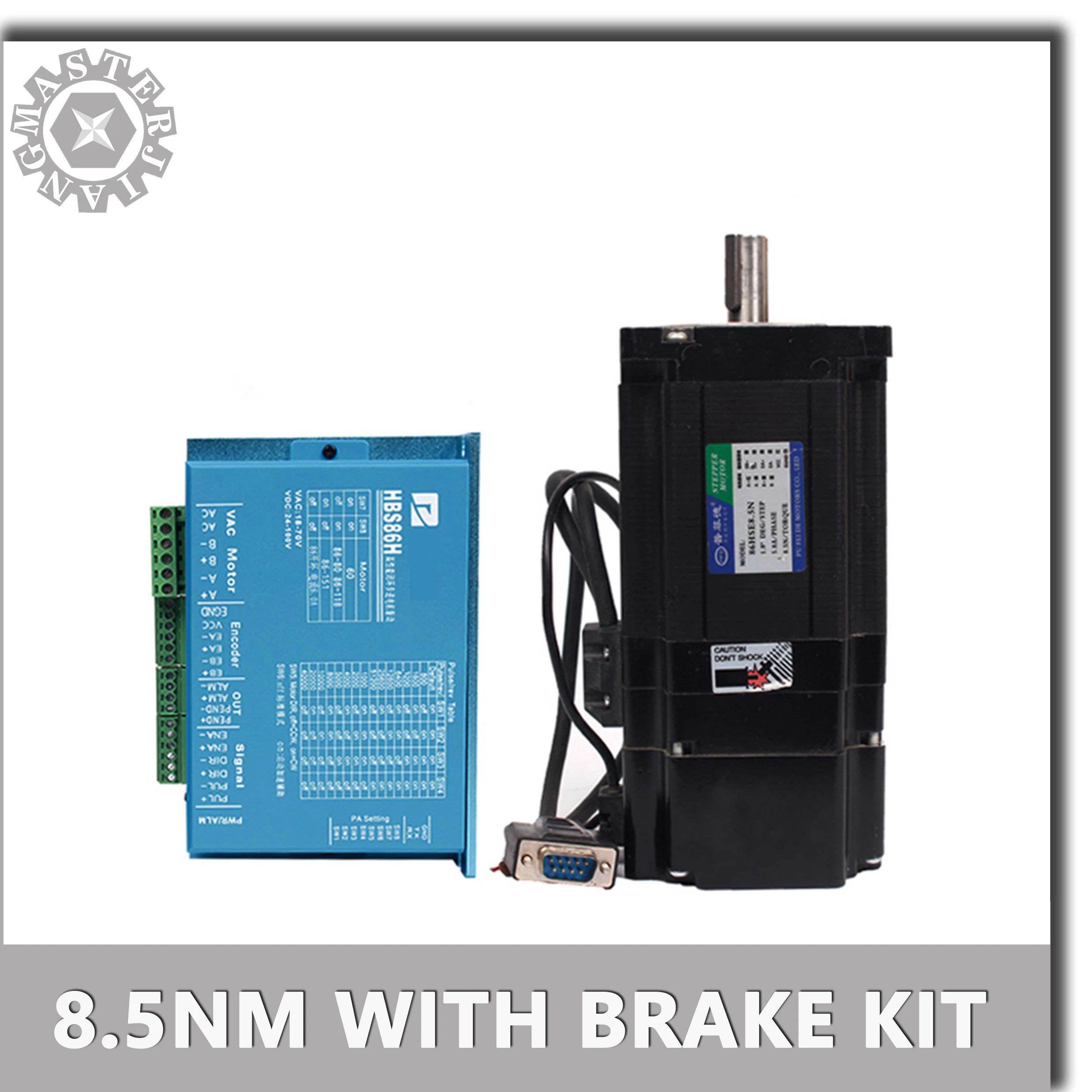With-Brake-86HSE8-5N-HBS86H-Closed-loop-step-motor-86-Hybrid-closed ...