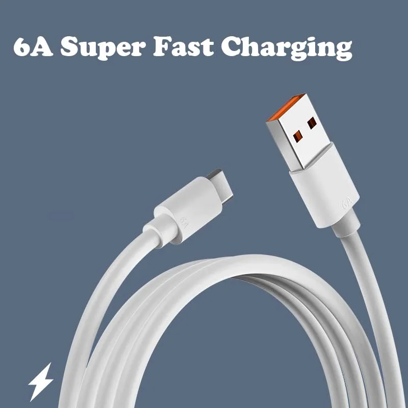 Fast-Charging-Usb-Type-C-66W-6A-Super-Fast-Charge-Cable-Data-Cord ...