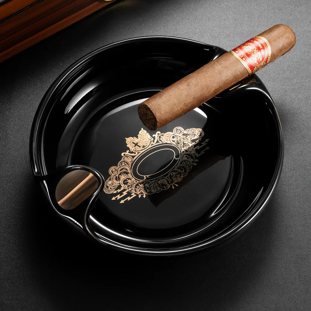 CIGARLOONG-Cigar-Ashtray-Big-Ceramic-Cigar-Ash-Bowl-Exquisite ...